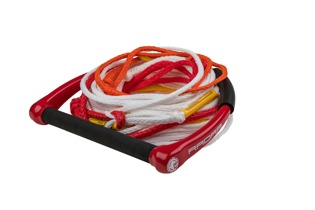 2024 RADAR SURE GRIP - HANDLE W/5 SECTION - RED / WHITE – OneWake