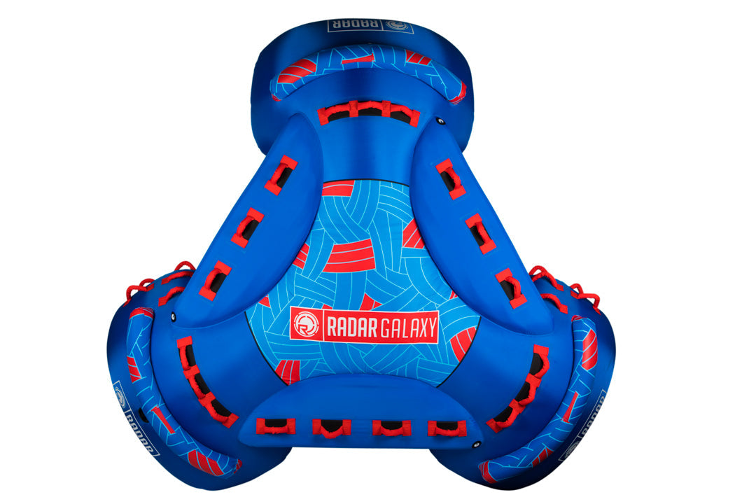 2025 Radar Galaxy Tube - Blue / Red - 4 Person Tube – OneWake